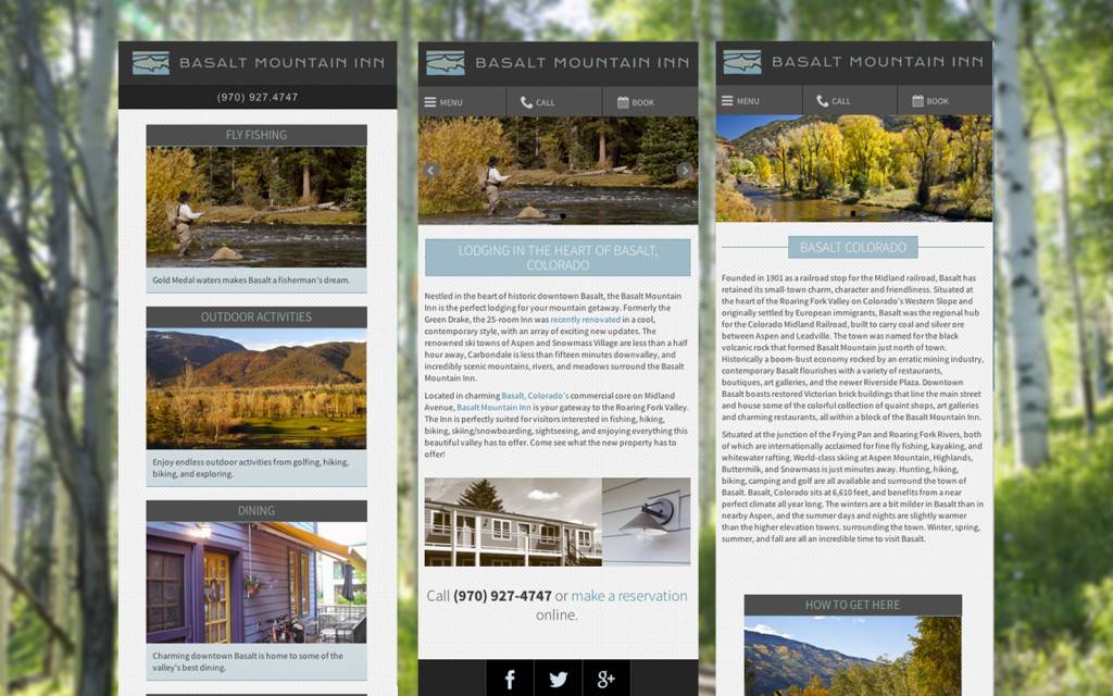 Basalt Mountain Inn | Rezfusion Pro - bluetent